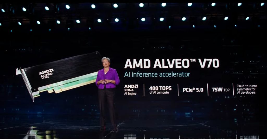 採用XDNA架構AIE-ML引擎，AMD加速卡攻AI推論應用 | iThome